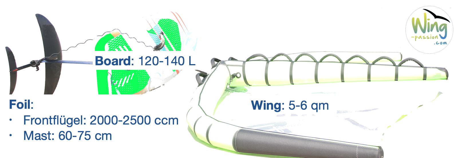 Das Wingfoil-Material - Was brauche ich? Worauf sollte ich achten?