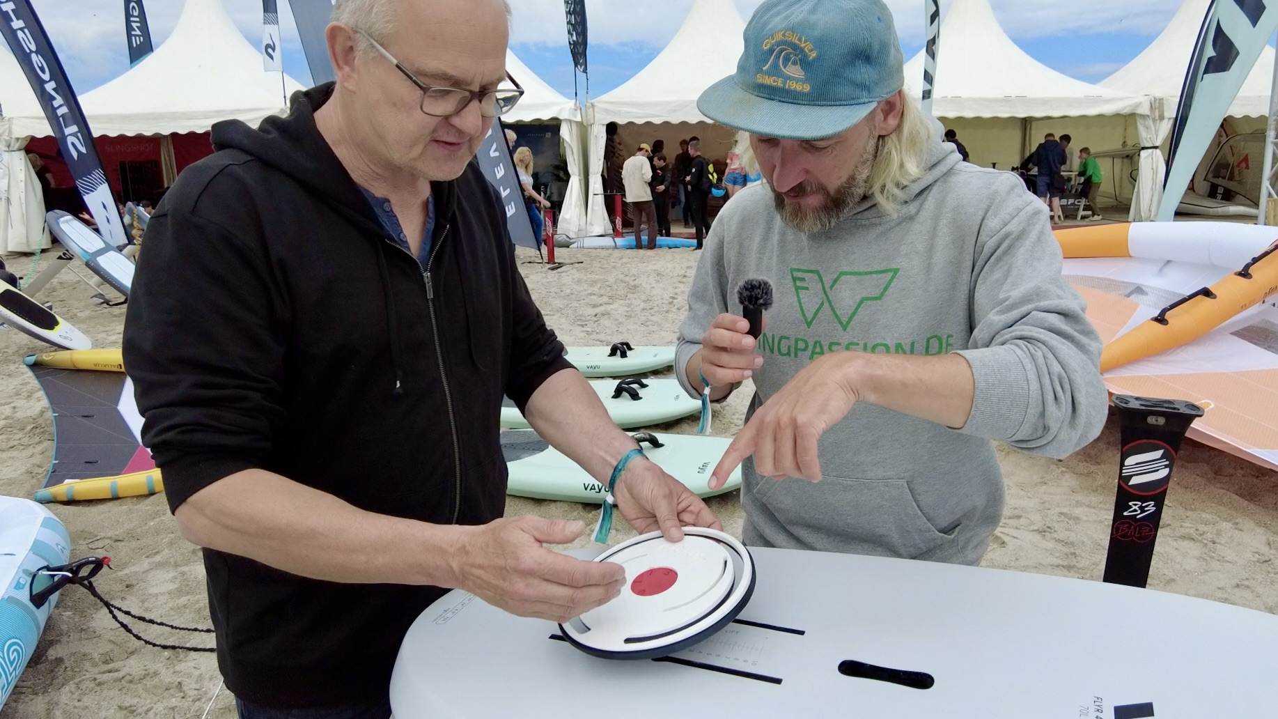 Shimmen des Mastes - Tüftler Ekkehard stellt sein neues Shimming-Gadget vor